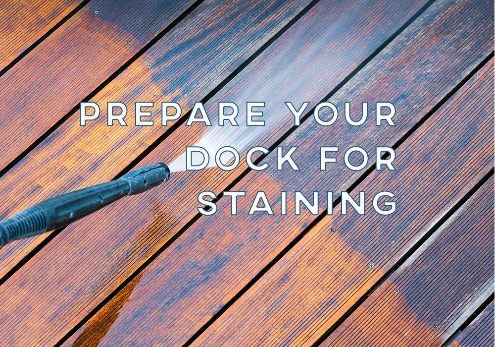 Preparing Your Boat Dock for The Staining Process - Docks Of Orlando